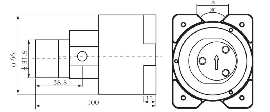 0.60 ml/rev DC 24V Food Grade High Precision Filling Micro Gear Pump ...
